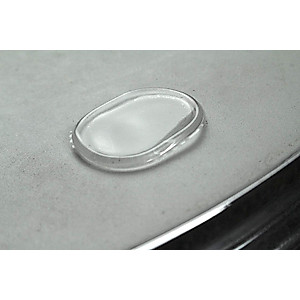 Drum Damper Gel Pads For Drums Tone Control, Non-toxic Silicone Drum Dampeners, Clear Resonance Pads For Drum Muffling (18 Pack)