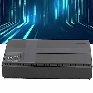 10400mAh POE UPS Battery Backup Power Supply 5V 9V 12V 2A Mini Uninterruptible 85V to 265V (US Plug)