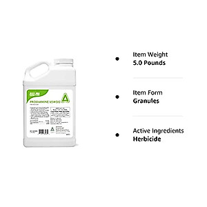 Quali-Pro Prodiamine, Pre-Emergent Herbicide, 5 lbs, Yellow Granules