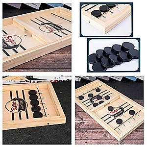 Fast Sling Puck Game,Sling Puck Game, Sling Board Games Toy,Paced Winner Board Games Toys for Kids & Adults