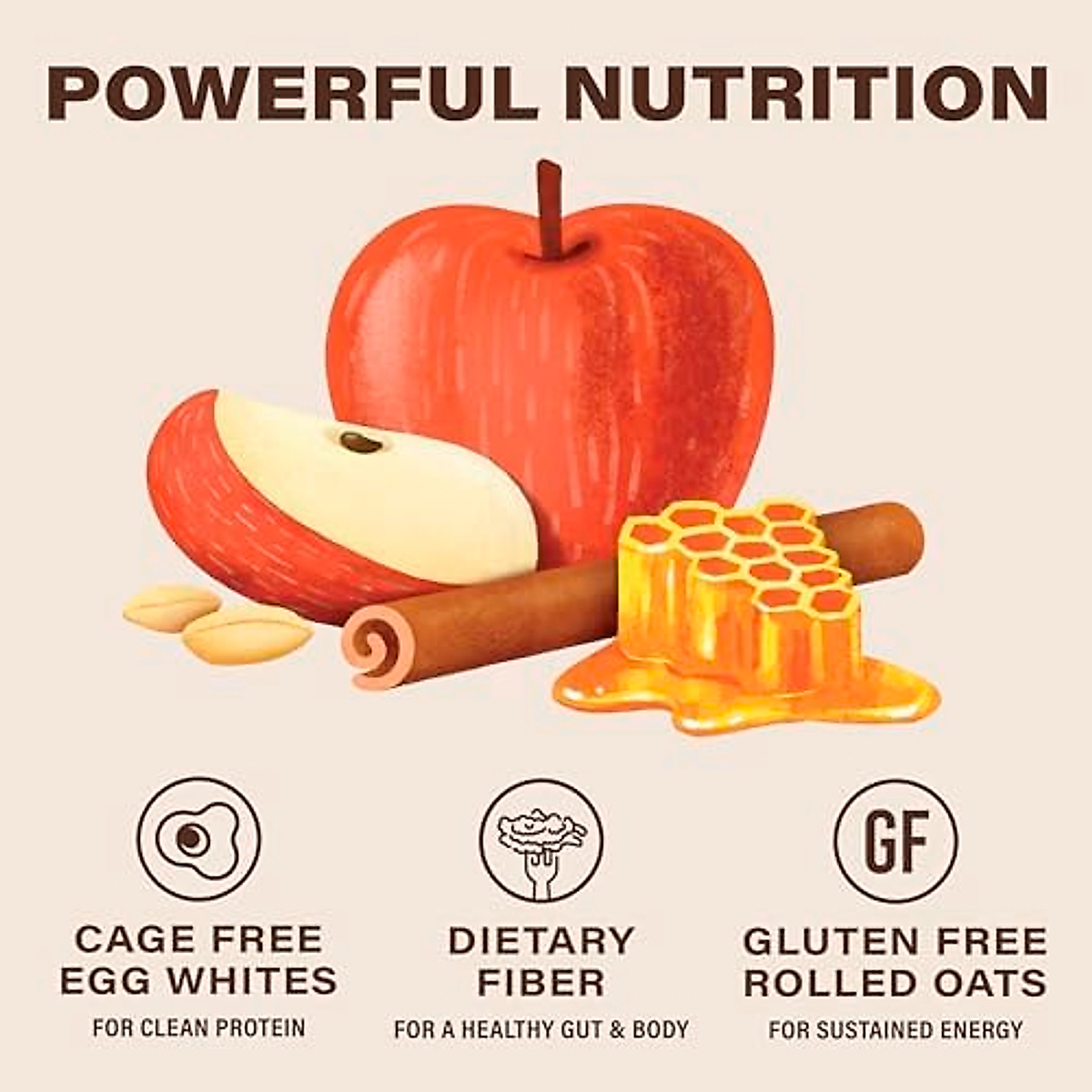 OVER EASY Soft and Chewy Oatmeal Breakfast Bars - Granola and Protein Bars -12 Energy Snack Bars - Clean, Organic, Gluten Free, Dairy Free, Soy Free and Kosher (Variety Pack, 12 Count)…