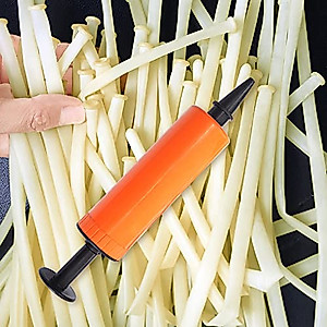 200 Pieces 260 Balloons Clear Twisting Balloons 260Q Long Balloons for Balloon Animals Making Weddings Birthdays Christmas Party Decoration (Clear)