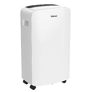 Shinco 40 Pints Dehumidifier for Home and Basements, 2000 Sq.Ft Dehumidifier with Drain Hose, Auto or Manual Drainage, Auto Defrost, Quietly Remove Moisture, Intelligent Humidity Control, 24HR Timer