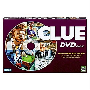 Hasbro Gaming Clue DVD Game