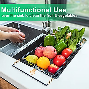 Fruit Basket Bowl, Vegetable Storage for Kitchen, 3-Tier Countertop Fruits Holder Rack with Banana Hanger, Food, Snack, and Bread Detachable Organizer Stand for Gift Large Capacity Fruit Tray