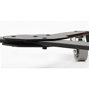 Piano Truck Dolly by GRIFFIN | Spider Mobileer Cart for Concert Baby Grand Pianos | 3 Large Wheel Moving Dollie Stage Stand with Adjustable Legs | Adjustable Universal Sturdy Placement Mount Holder