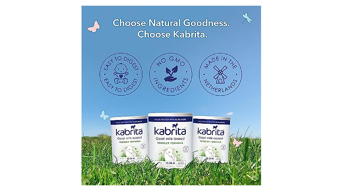 Kabrita Goat Milk Toddler Formula - Easy to Digest Nutrition