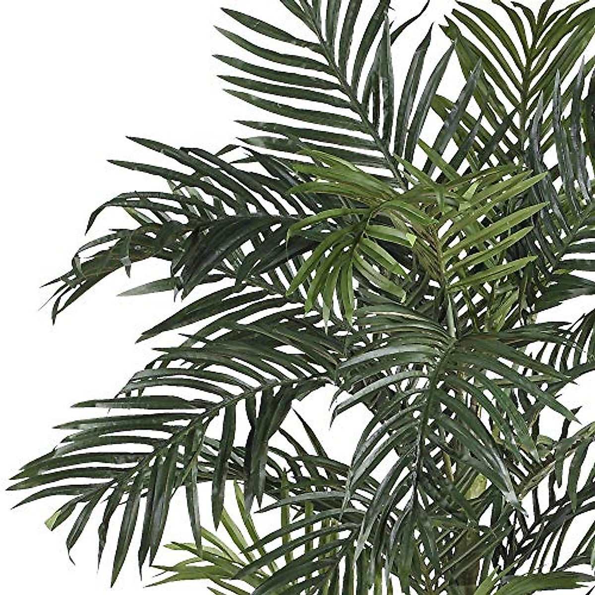 Nearly Natural 5289 6.5ft. Golden Cane Palm Silk Tree,Green