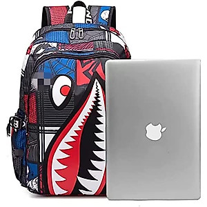 CUDLO Boys girls Backpack Bags Lightweight Sturdy Durable Gift with Plenty of Pockets Backpacks Travel (Red)