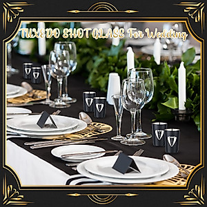 Groom, Groomsmen, Bestman, Stainless Steel Tuxedo Shot Glass 2 oz Groomsmen Wedding Gifts for Bachelor Party Favors Proposal Christmas Gift (12 Pcs)