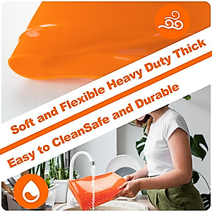 28” Blackstone Griddle Cover Silicone Griddle Mat for 28 Inch Blackstone Griddle, Heavy-Duty Food Grade Silicone Mat to Protect from Pollen, Debris and Rust, All-Season Protective Griddle Cover