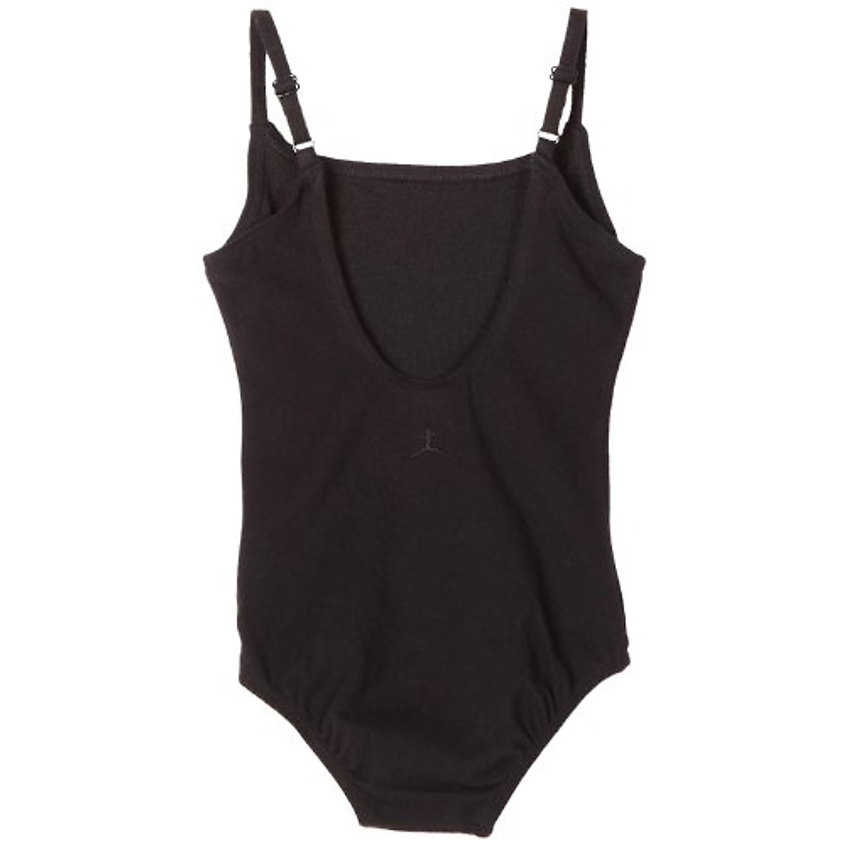 Danskin Little Girls' Camisole Leotard, Black, Small (4-6)