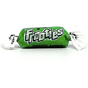 Green Apple Frooties Individually Wrapped Bulk Chewy Tootsie Roll Candy (5 Pound)