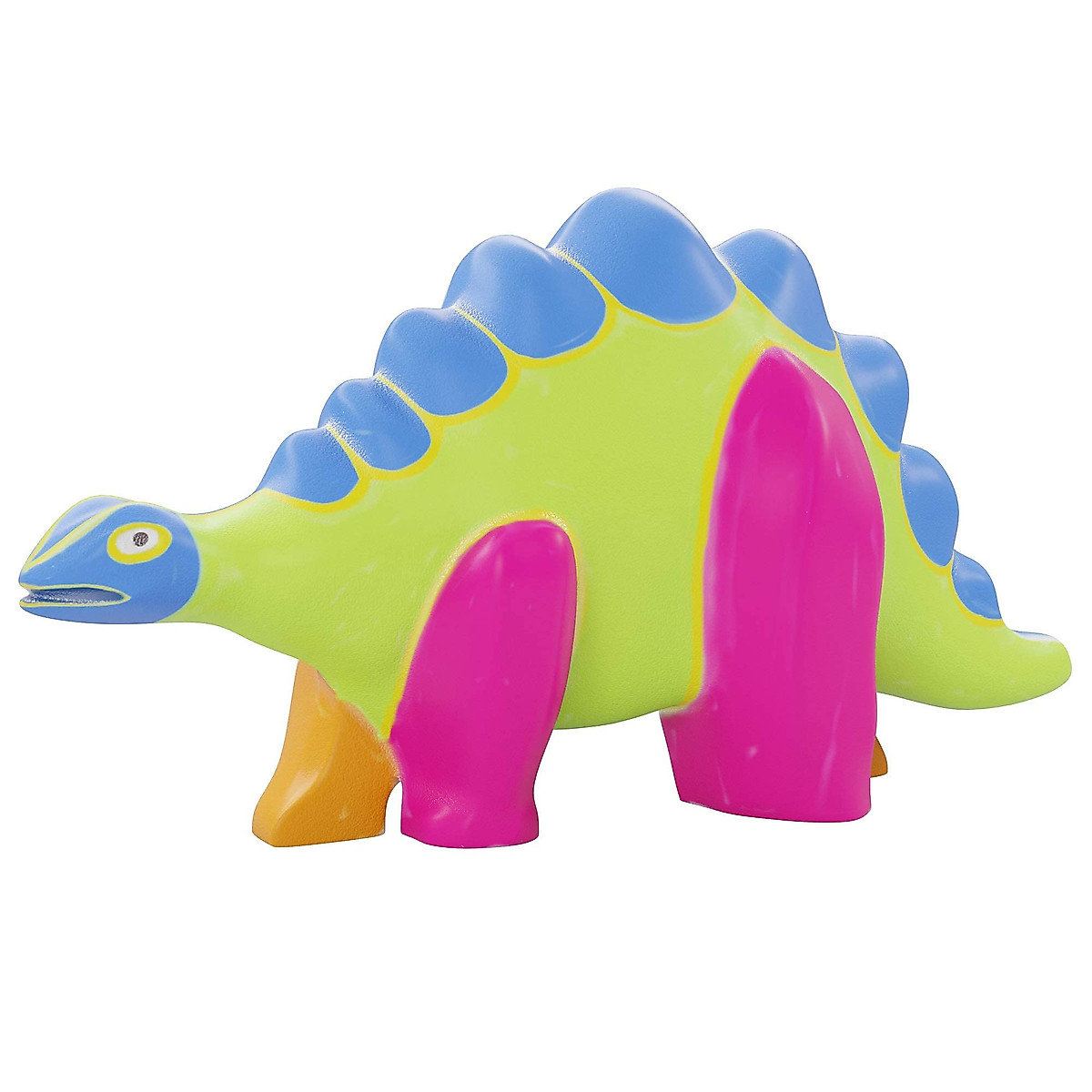 Paint 3 Large Dino Squishies - Paint a Squishy Kit - Make Your Own Squishies with Puffy Paint - Arts and Crafts Gifts for Kids, Boys & Girls - DIY Squishy Makeovers Painting Kit, Dinosaur Toys