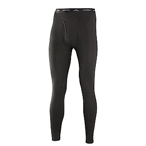 ColdPruf Men's Enthusiast Single Layer Bottom, Black, Small