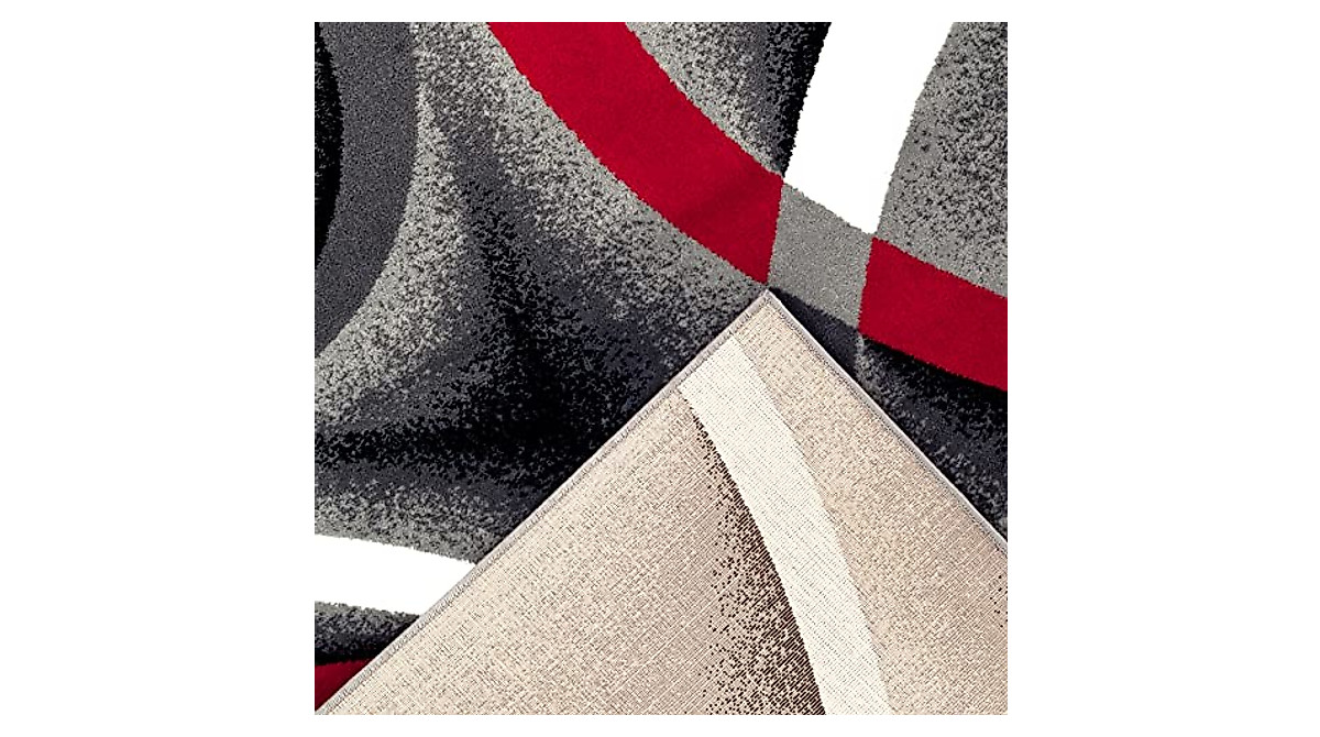 Shop Gray 8x11 Abstract Persian Area Rug - Stylish Home Decor