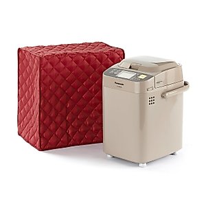 Covermates Keepsakes – Bread Maker Cover – Dust Protection - Stain Resistant - Washable – Appliance Cover, Red
