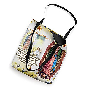 Virgen de Guadalupe Lindo mensaje Familiar Tote Bag