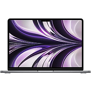 2022 Apple MacBook Air with Apple M2 Chip (13-inch, 8GB RAM, 512GB SSD) Space Gray (Renewed)