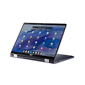 acer Chromebook Spin 714 CP714-1WN-53M9 Laptop Intel Evo Intel Core i5-1235U 14" 1920x1200 IPS Touch Display 8GB LPDDR4X 256GB SSD Wi-Fi 6E FHD MIPI Webcam Backlit Keyboard Chrome OS