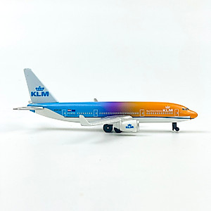 AVIAMUSE KLM Model Airplane, Multi-Color Livery Single Planes Die-cast Model Plane Aircraft Suitable for Collection & Christmas, Birthday Gifts