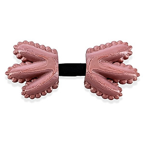 BeamTeam3D Axolotl Ears for Headphones - Small Gills Headphone Attachment in Various Colors with Self Fastener - Cosplay Ears for Gamers and Streamers (Set of 2) (Solid Rose Gold)