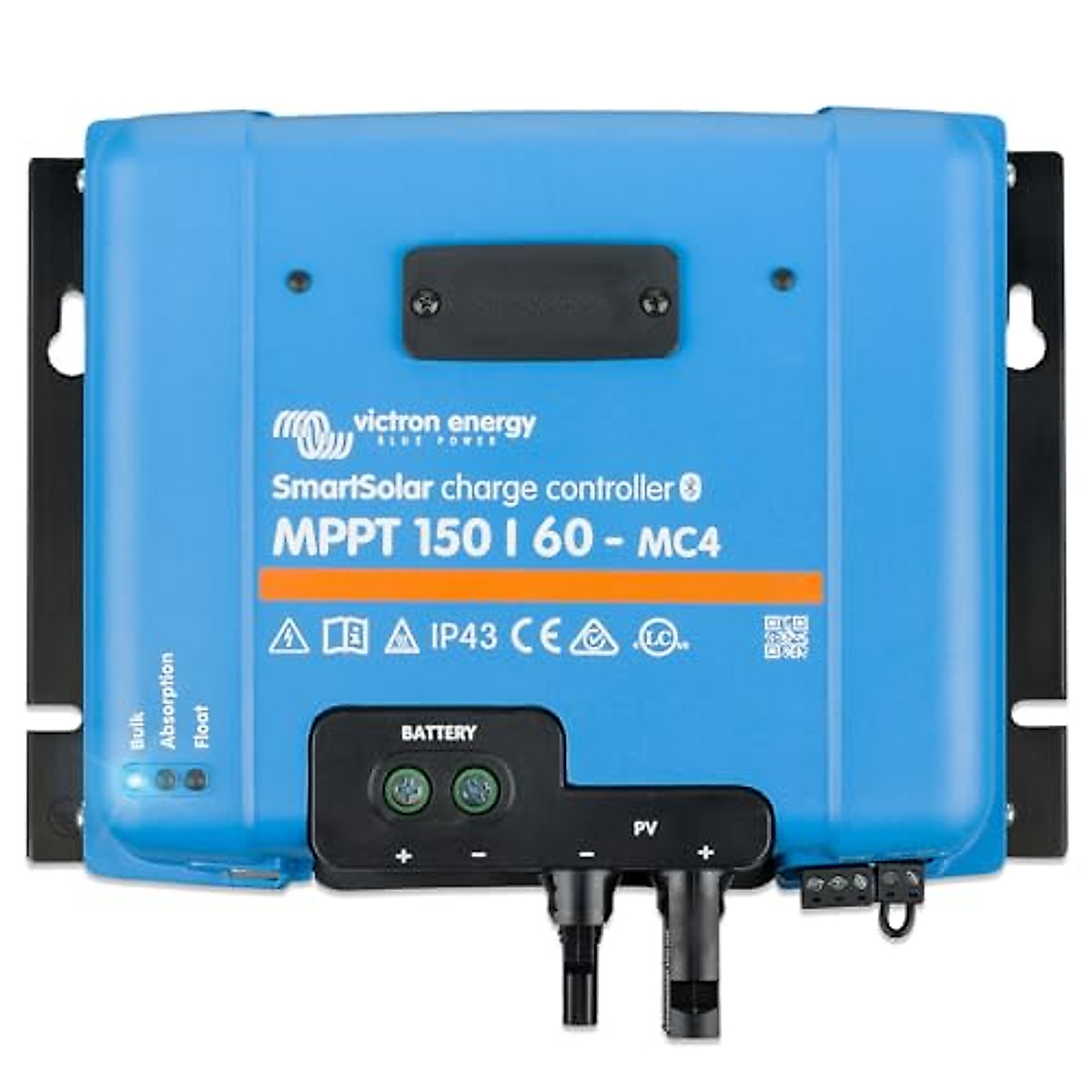 Victron Energy SmartSolar MPPT MC4 150V 60 amp 12/24/36/48-Volt Solar Charge Controller (Bluetooth)