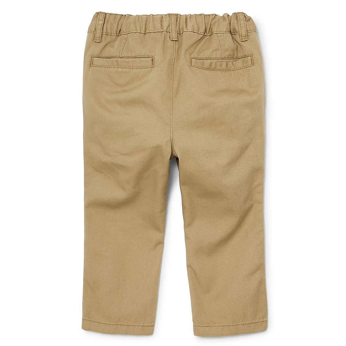 The Children's Place baby boys And Toddler Stretch Chino Pants, Flax/New Navy 2 Pack, 5T US