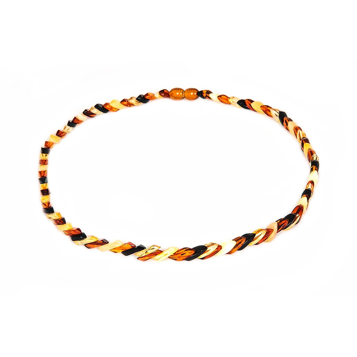 AMBERAGE Natural Baltic Amber Necklace for Adults (55CM 21.65INCH)