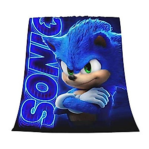 Ultra Soft Lightweight Flannel Fleece Air Conditioner Blanket for Bed Couch Living Room Throw Blanket 50"X40"