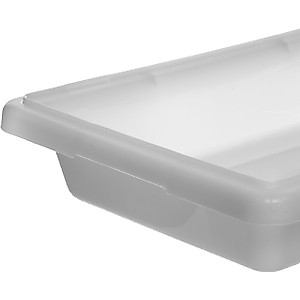 CFS 1063002 Polyethylene Food Box Storage Container, White, 1 Count