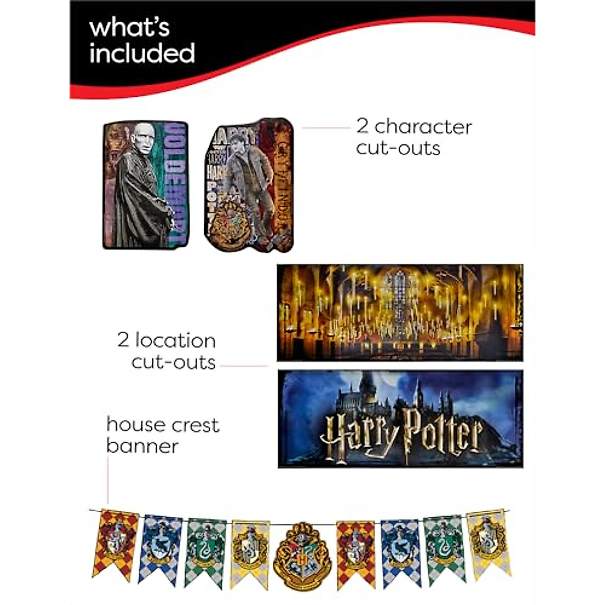 Rubie's Harry Potter Trunk Or Treat Decoration Set