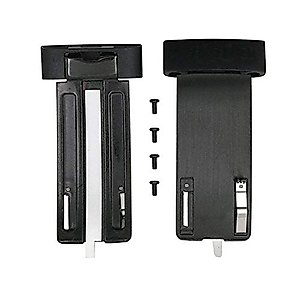 Adhiper Replacement Hinge Clip Studio2 Replacement Headband Connector Metal Hinge Clip Cover Repair Part Kit Compatible with Studio 2.0 Wired Wireless Headphones (Black)