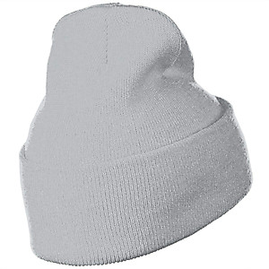 Knit Hat Beanie Cap Casual Skull Caps Hip-Hop Hats Multifunctional Headwear Unisex Gray