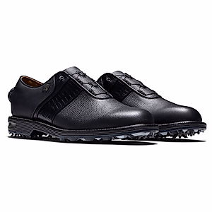 FootJoy Men's Premiere Series-Packard Boa Golf Shoe, Black/Black, 12