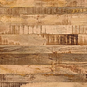 YAFF 2 Pcs Rustic Wood Side Cabinet, 2-Tier Bedside Cabinet with 2 Drawers & Metal Legs, Small Night Stand End Table Dresser Bedside Furniture for Bedroom, Nursery, Small Space,15.7"x13"x18.1"-Natural