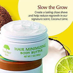 Tree Hut Bare Coconut Lime Hair Minimizing Body Butter, Basic, Coconut-Lime, 7 Fl Oz
