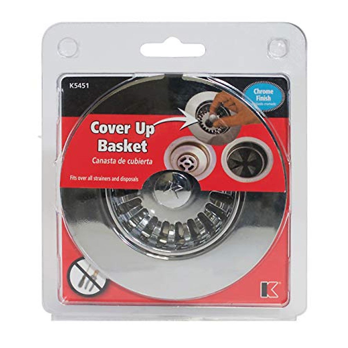 Plumb Pak K5451 Sink Drain Stopper, No Size, Polished Chrome