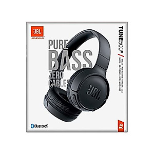 JBL TUNE 500BT - On-Ear Wireless Bluetooth Headphone - Black