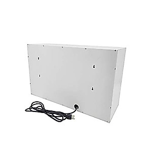 FixtureDisplays® 24-Slot Cellphone USB Charging Station Lockers Assignment Mail Slot Box  24 W x 15 H x 9" D Big (8.2") and Small (4.4") Slots 15255