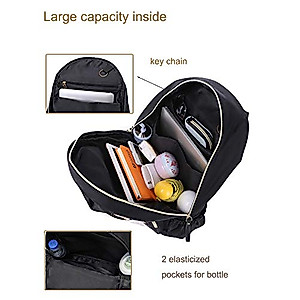 PAOIXEEL 14 Pockets Fashion Backpack, Anti-theft Water Resistance Lightweight Diaper Bag Backpack for Casual Daypack Outdoor