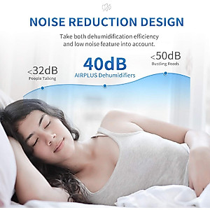 AIRPLUS 1,500 Sq. Ft 30 Pints Dehumidifier for Home and Basements with Drain Hose(AP1907)