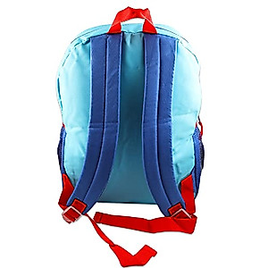 Disney Bundle Mickey Mouse Backpack for Kids, Toddlers - School Supplies with 16' Bag Plus Stickers, Water Bottle, and More (Mickey Travel Bag) Toddler