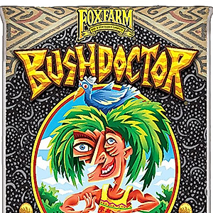 FoxFarm FX14100 Bush Doctor Coco Loco Plant Garden Indoor/Outdoor Coconut Coir Potting Soil Mix for Plants, 2 Cubic Ft, 10 Pack