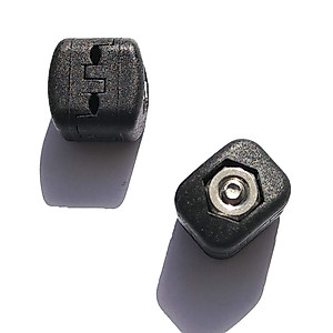 HRCHCG Compound Bow Buckle Drop Away Arrow Rest Clip Fasten Clip Archery Accessories Plastic Black Fastener Outdoor Hunting Shooting Use with Drop Away Arrow Rest(Pack of 3)