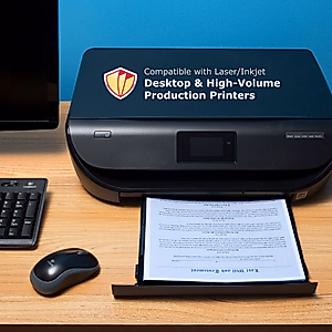 DocuGard Advanced Blue Multi-Purpose Security Paper, 7 Features, 8.5 x 11 Inches, 24 lb, 500 Sheets (04546)