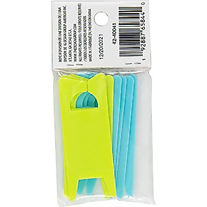 Boye Light and Medium Weight Yarn Bobbins for Knitting and Crochet, 2.625" Long, Cool Blue and Green 7 Piece