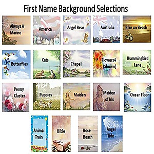 All About You Personalized Name Meaning Keepsake Print Gifts Signs Wall Art Decoration