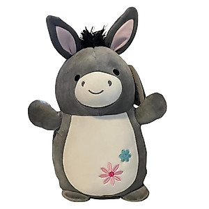 Squishmallows Official Kellytoy Easter Squad Squishy Soft Plush Toy Animal (14 Inch Hug Mees, Jason Donkey)