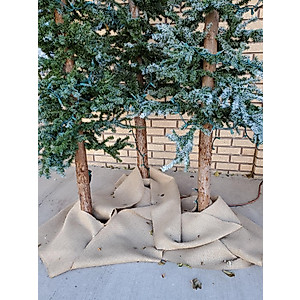 10 Inch* 15 Feet Gardening Burlap Roll - Natural Burlap Fabric, Burlap Table Runners High Density Jute Fiber Material for Decorations, Center Pieces for Home, Rustic Party Décor